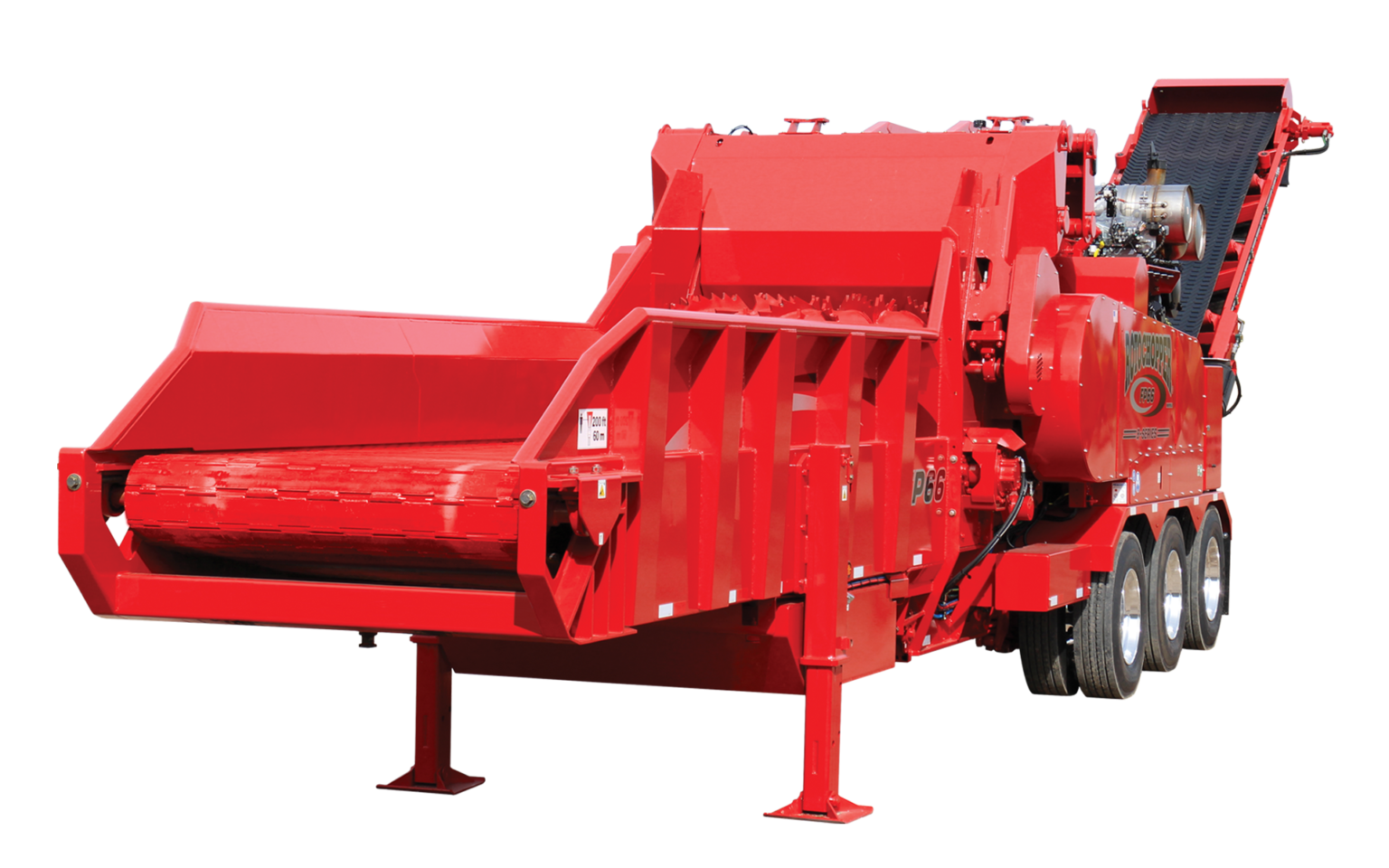 Rotochopper's FP-66 | 30" Opening, 755 HP, & Open End Infeed