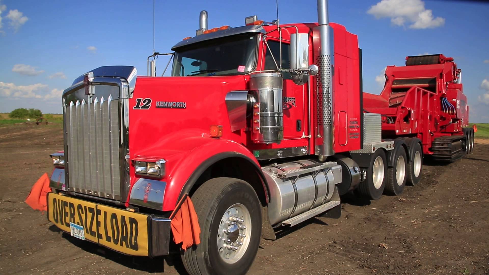 Rotochopper's Track & Dolly System - Easily switch from tires to tracks.