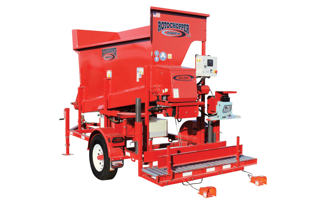 Mulch, Compost & Soil Bagging Machine, Equipment | Rotochopper® Go ...