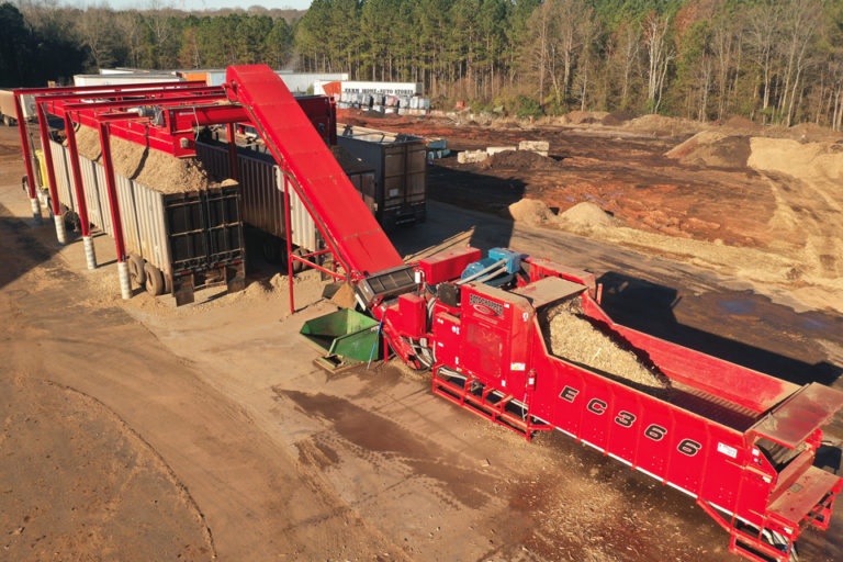 Trailer Loading Auger Systems for Wood Waste Material Handling ...