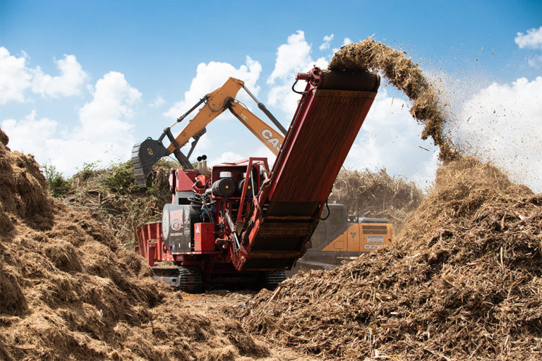 Municipal Solid Waste & Yard Waste Grinders | Rotochopper®