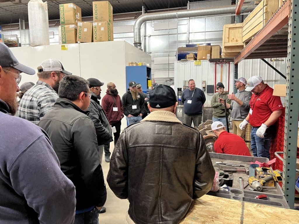 Machine Owners from Around the World Attend Rotochopper University 2023