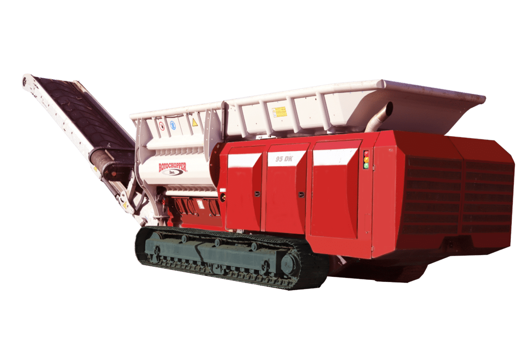Shred Large Materials with Rotochopper's 95 DK Shredder