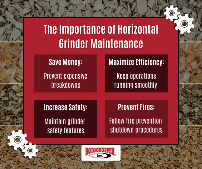 The Importance of Daily Horizontal Grinder Maintenance - Rotochopper