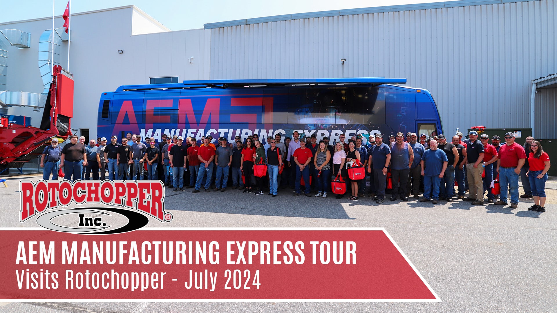 AEM Manufacturing Express Tour Visits Rotochopper
